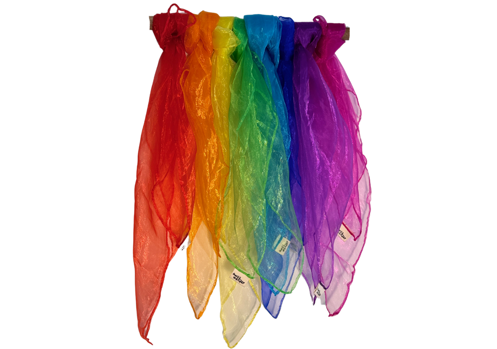 Dancing Scarves Set of 8 — EducationAll Australia