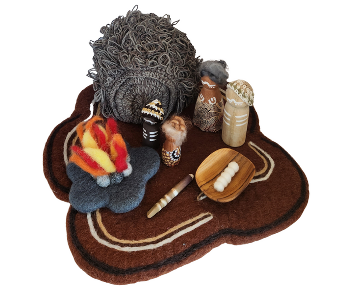 Aboriginal Humpy, Camping and Fire Set — EducationAll Australia
