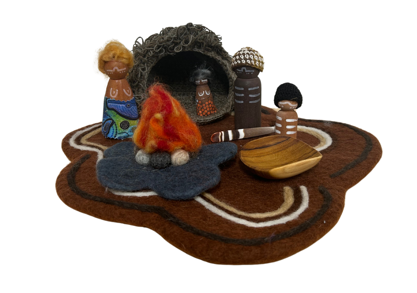 Aboriginal Humpy, Camping and Fire Set — EducationAll Australia