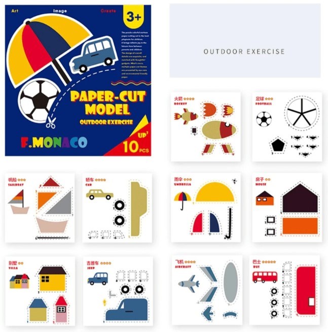 Paper-Cut Model Outdoor Exercise — EducationAll Australia