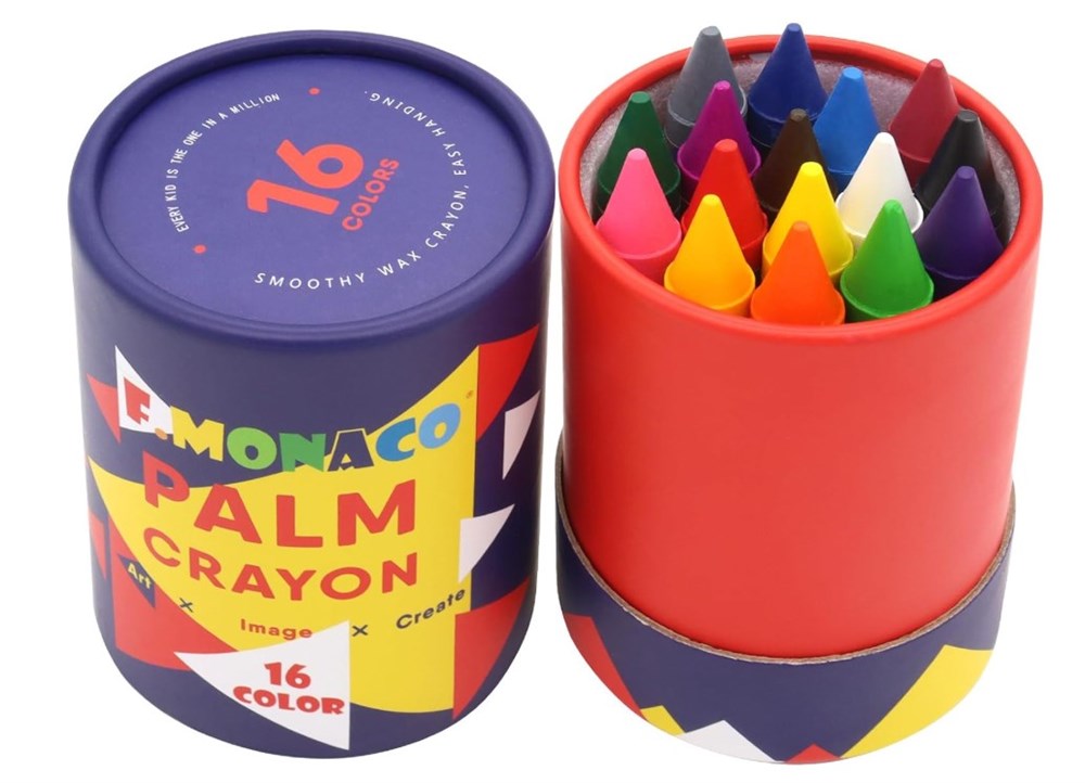 Palm Crayons - 16 Colours - 847355 — EducationAll Australia