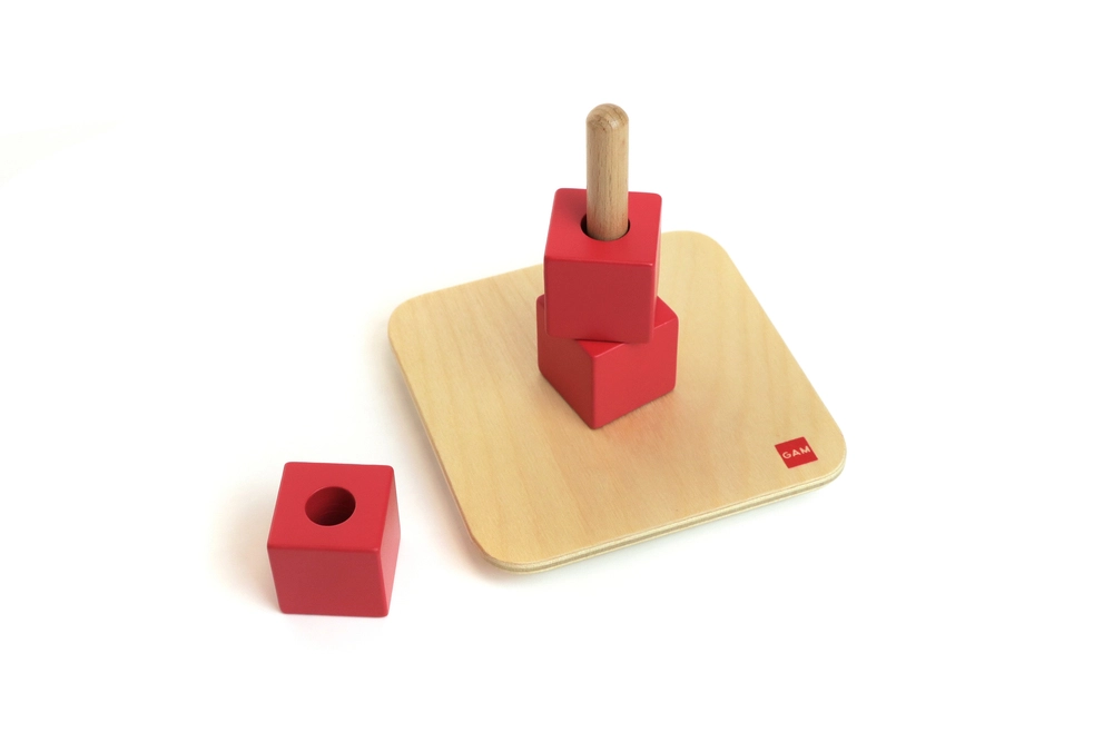 Cubes On Vertical Dowel — EducationAll Australia