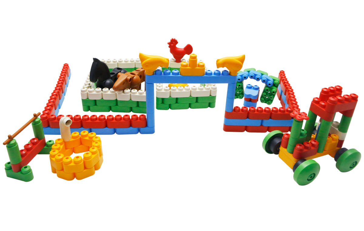 Farm Block Set 300 Pieces — EducationAll Australia