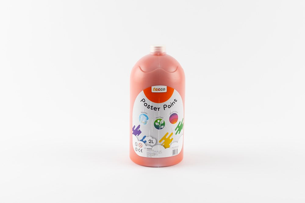 Poster Paint Orange 2L — EducationAll Australia