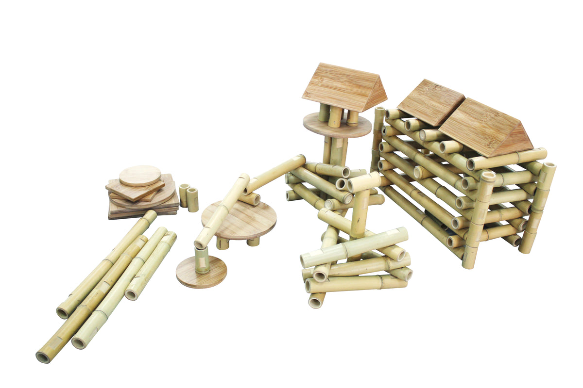 Bamboo Blocks 100 Pieces — EducationAll Australia